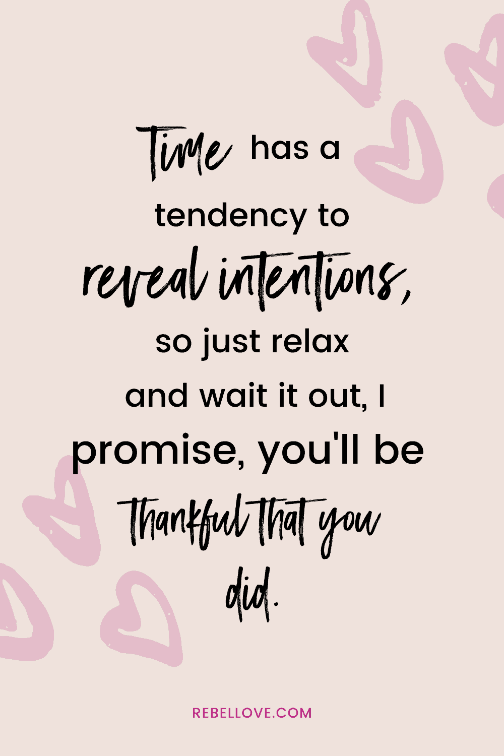 No response is a response - Rebel Love